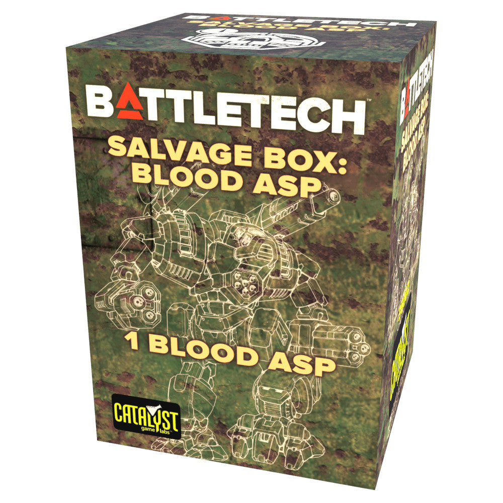 BattleTech: Salvage Box: Blood Asp Box Display of 9