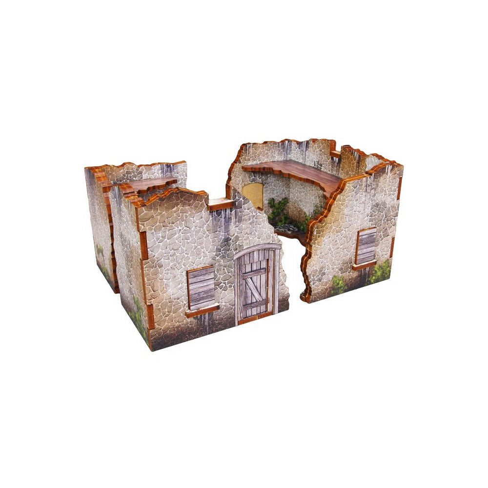 Micro Art Studio - WW2 Normandy Achtung Panzer Ruins 1 PREPAINTED [28m