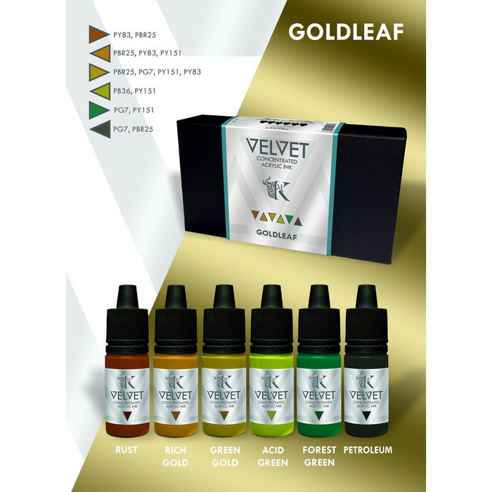 Kimera: Velvet Inks Goldleaf