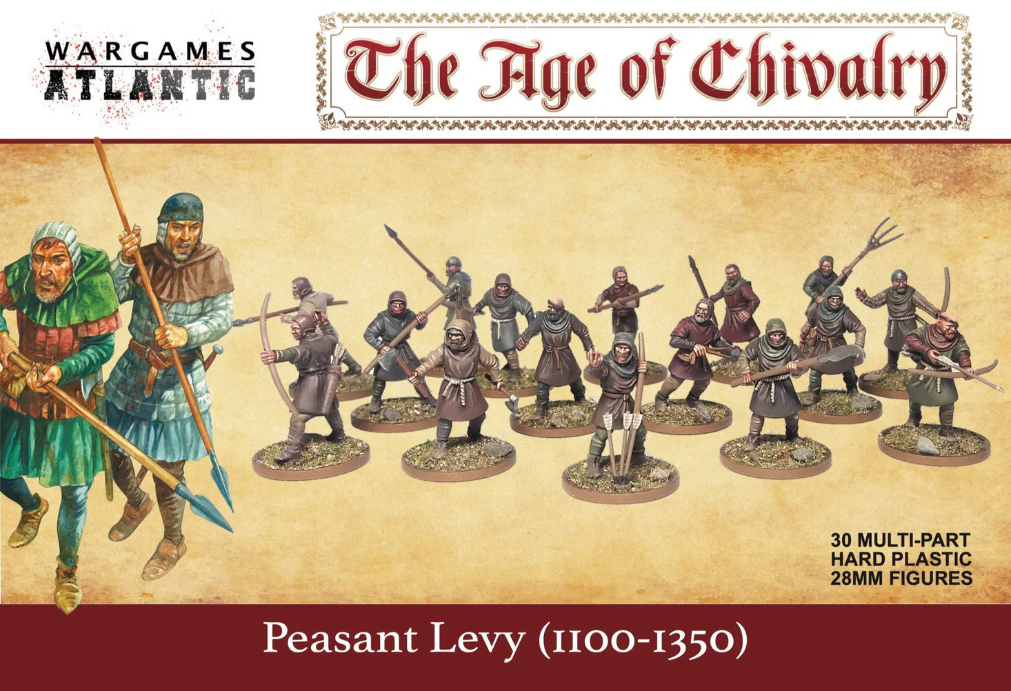 Wargames Atlantic: The Barons' War - Peasant Levy (1100-1350)