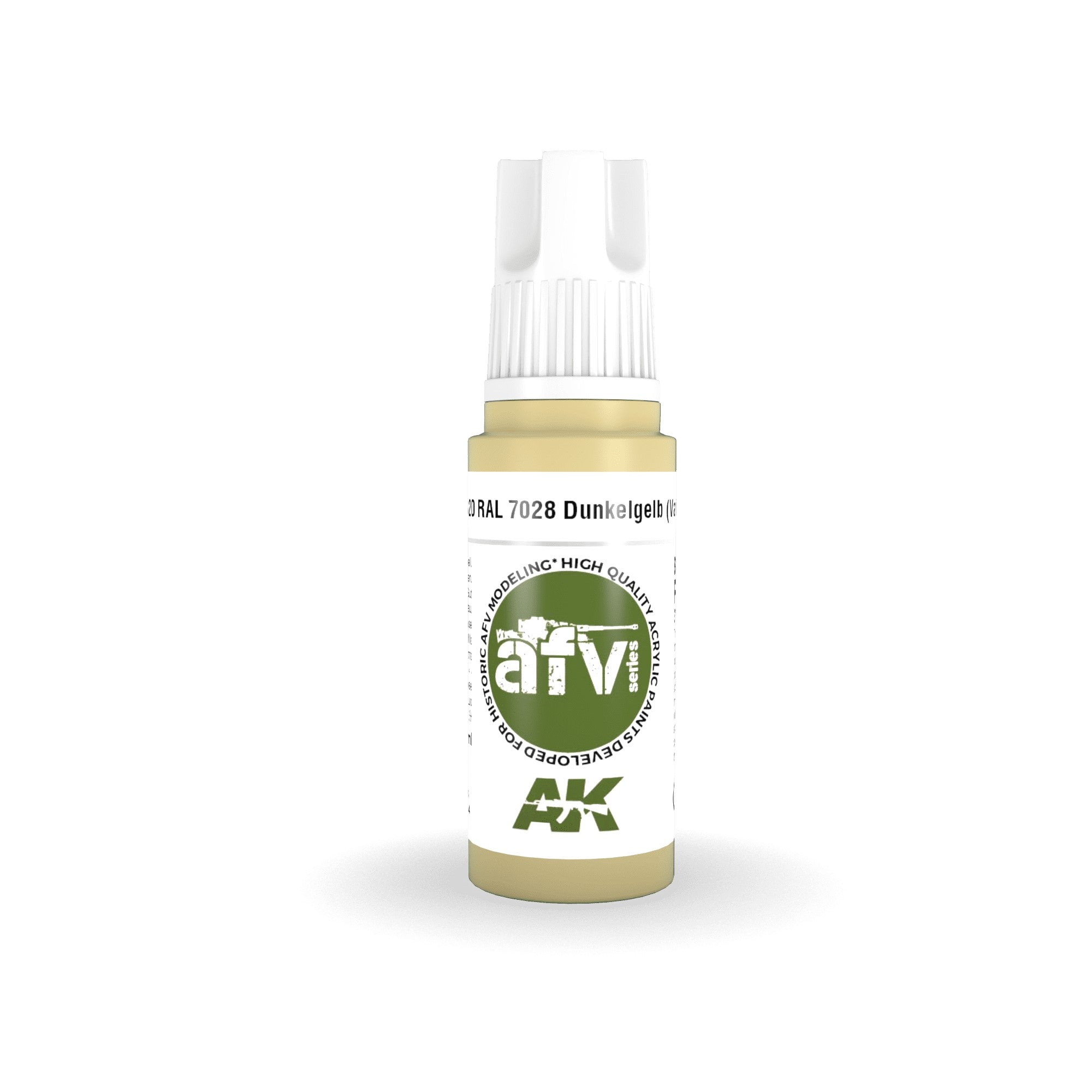 AK Interactive: 3 Gen Acrylics - Ral 7028 Dunkelgelb (Variant) 17ml